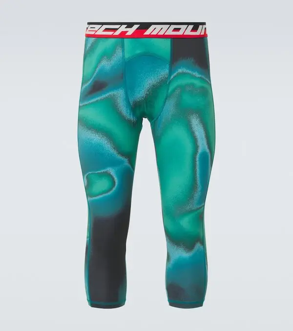Aztech Mountain Aztech Next To Skin Printed Leggings - Blue