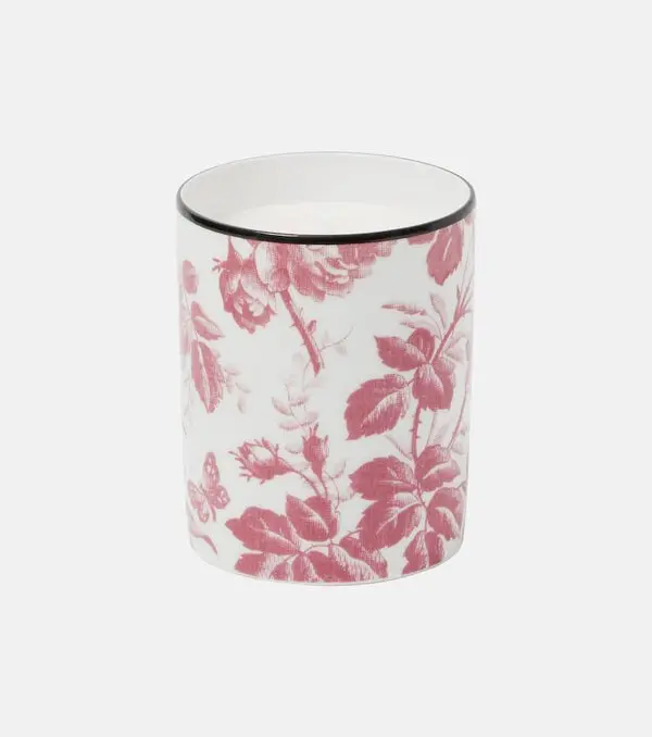 Gucci Herbarium Porcelain Scented Candle - Red