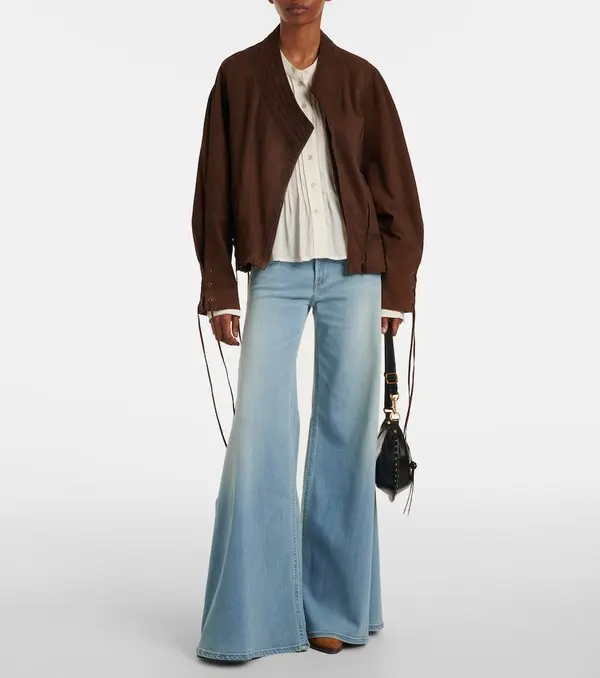 Citizens Of Humanity Amari High-rise Wide-leg Jeans - Blue