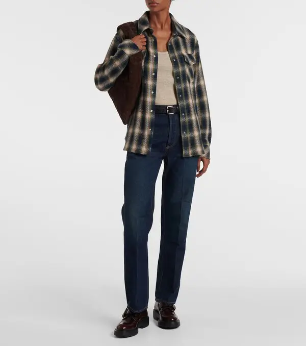 Citizens Of Humanity Baretta High-rise Straight Jeans - Blue