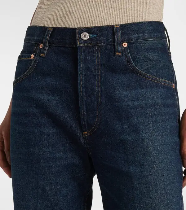 Citizens Of Humanity Baretta High-rise Straight Jeans - Blue
