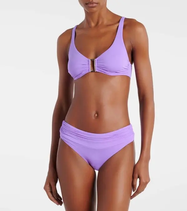 Melissa Odabash Bel Air Bikini Bottom - Purple