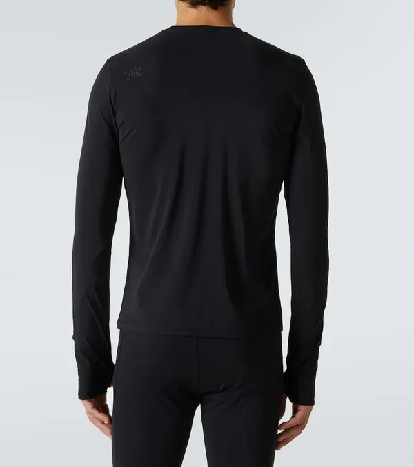 Aztech Mountain Next To Skin Ski Top - Black