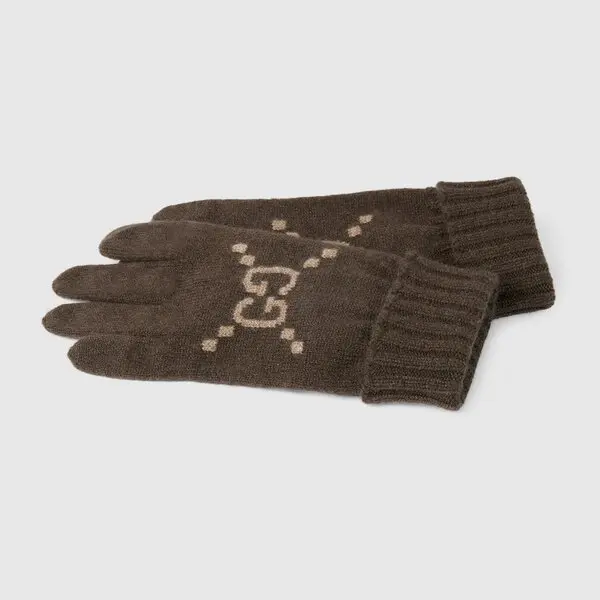 Gucci Gg Cashmere Gloves