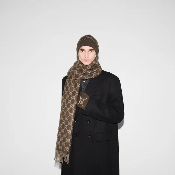 Gucci Gg Cashmere Gloves