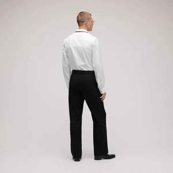 Gucci Oxford Cotton Shirt With Web