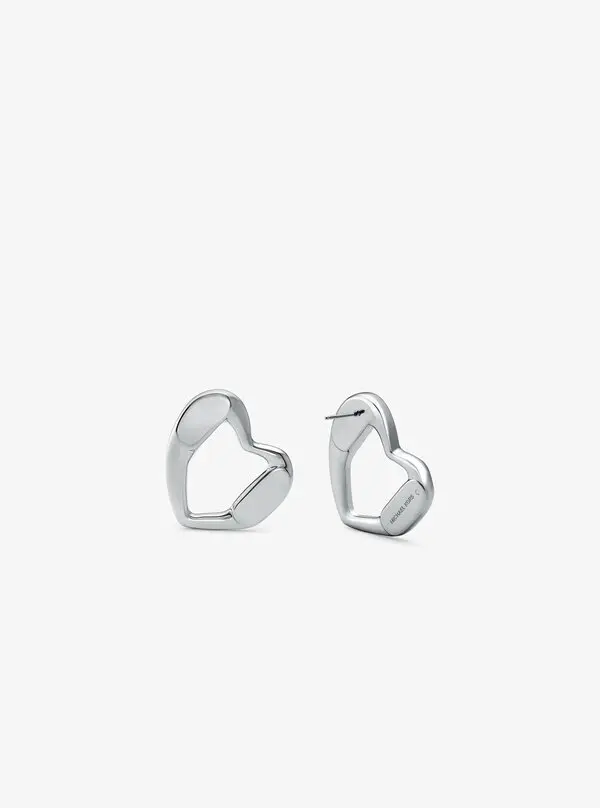 Michael Kors Heart Stud Earrings