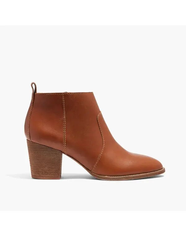 Madewell The Brenner Boot In Leather