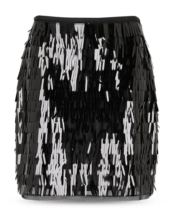 Whistles Sequin Mini Skirt