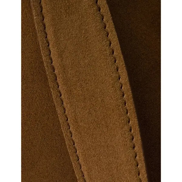 Prada Aimée Medium Suede Shoulder Bag