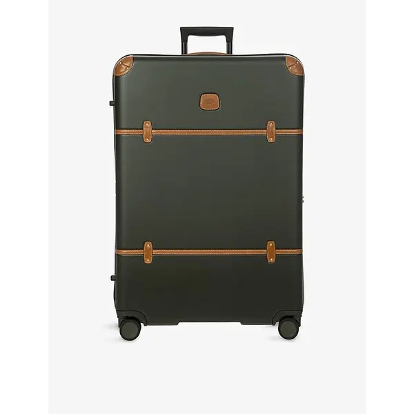 BRICS Bellagio Expandable 4-wheel 82cm Suitcase - Olive