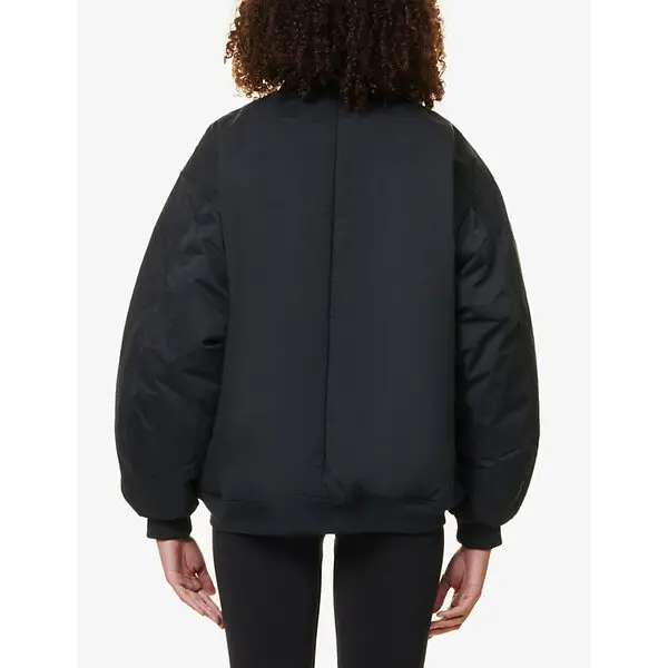 TALA Reversible Oversized Woven Bomber Jacket