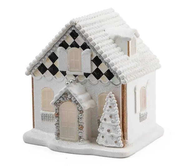 MACKENZIE-CHILDS Gingerbread Illuminated Cottag - One-color