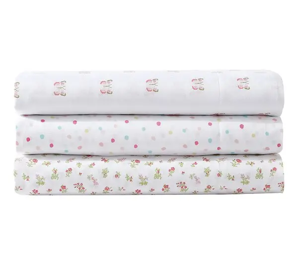 Laura Ashley Mae Pink Twinxl Sheet Set