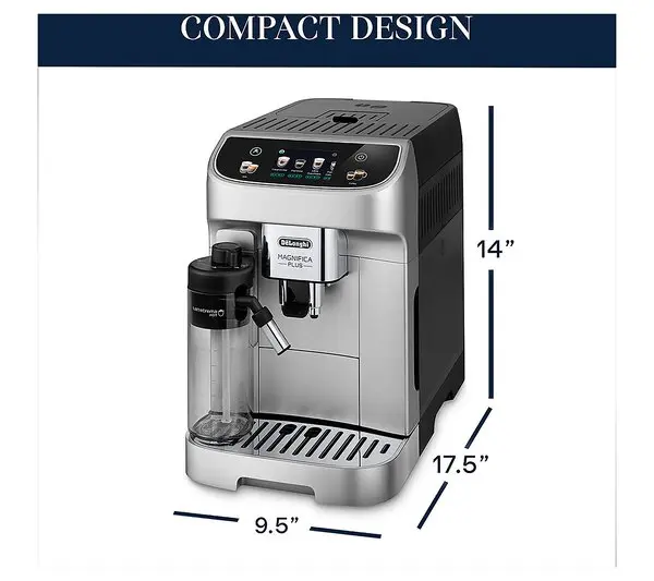 DE'LONGHI Magnifica Plus Fully Automatic Espres S Machine - One-color