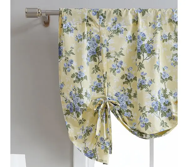 Laura Ashley Cassidy 50x25 Floral Window Valanc E