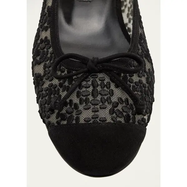 Manolo Blahnik Capbal Ballerina Flats