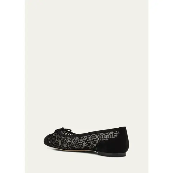 Manolo Blahnik Capbal Ballerina Flats
