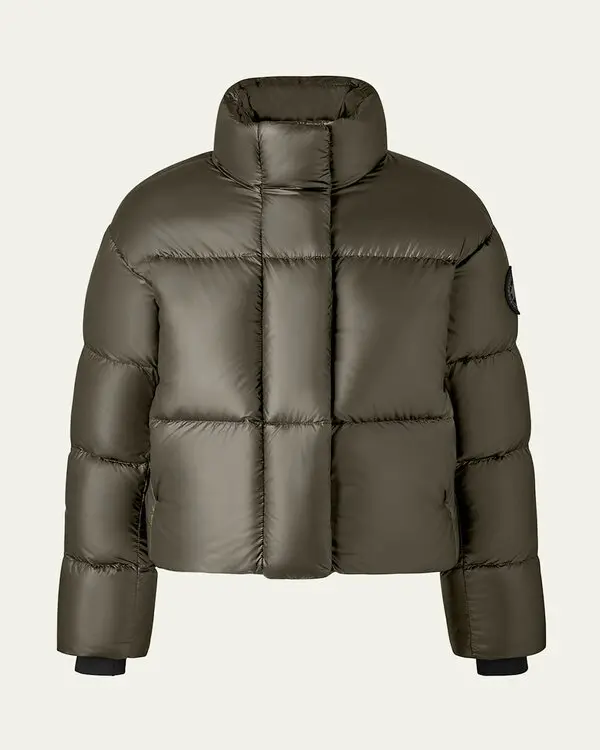 Canada Goose Cypress Cropped Puffer Jacket - Smokey Sage