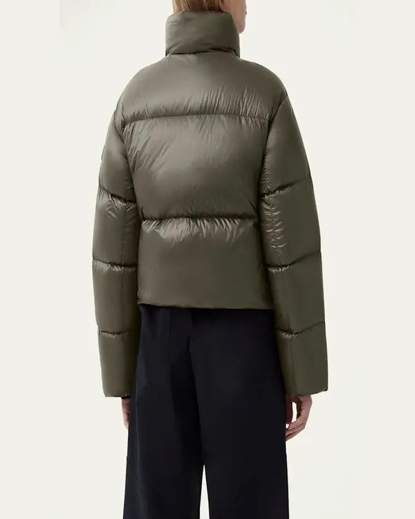 Canada Goose Cypress Cropped Puffer Jacket - Smokey Sage