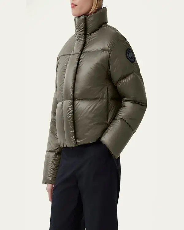 Canada Goose Cypress Cropped Puffer Jacket - Smokey Sage