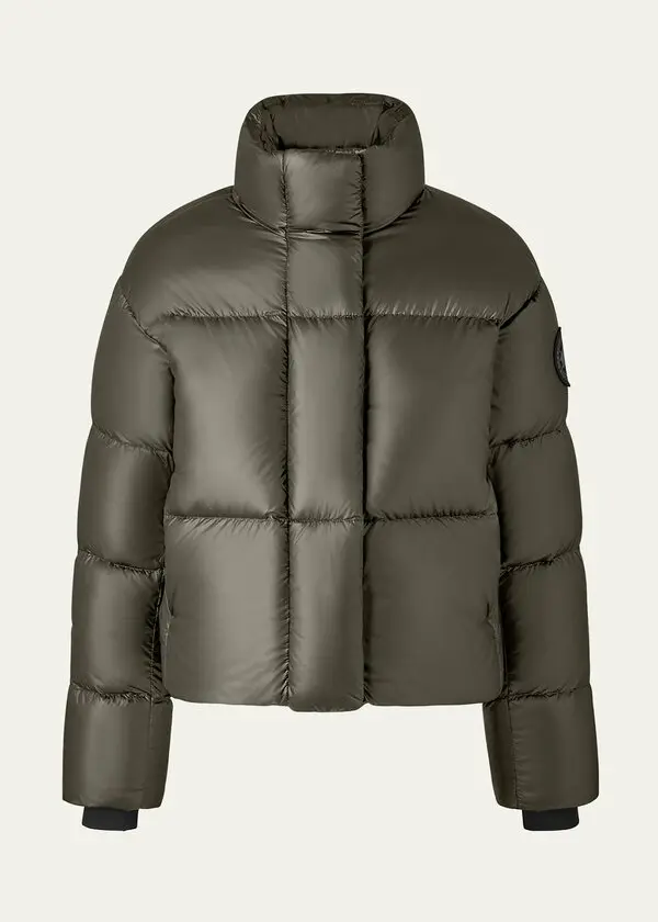 Canada Goose Cypress Cropped Puffer Jacket - Smokey Sage