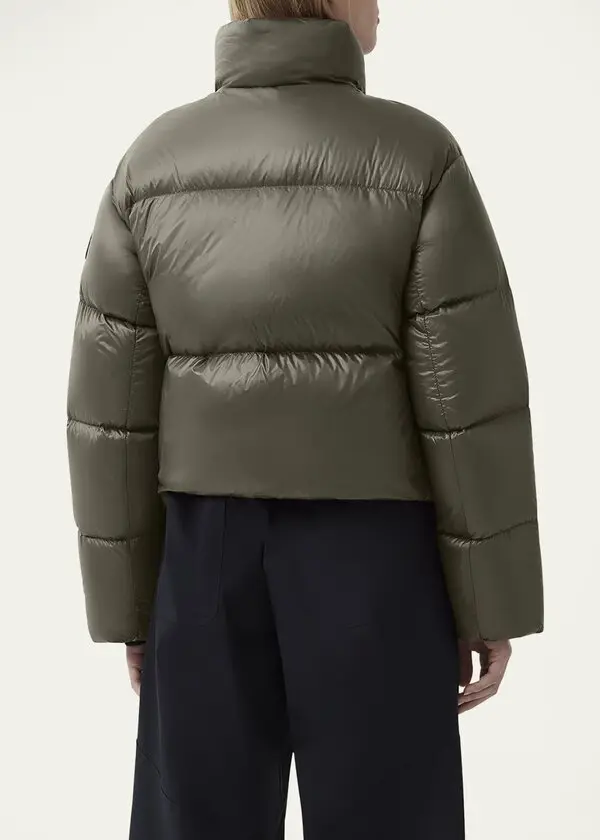 Canada Goose Cypress Cropped Puffer Jacket - Smokey Sage