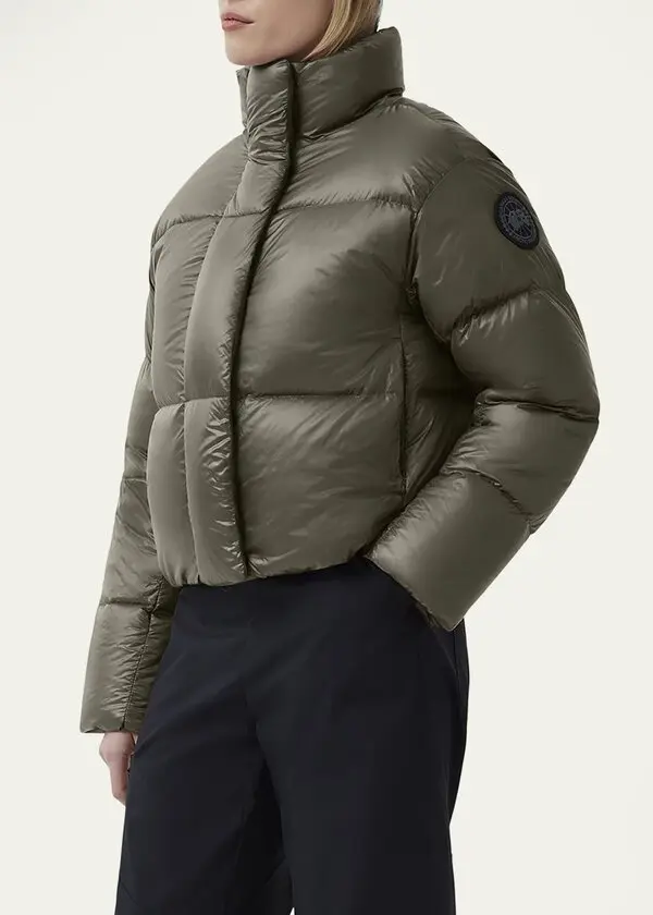 Canada Goose Cypress Cropped Puffer Jacket - Smokey Sage