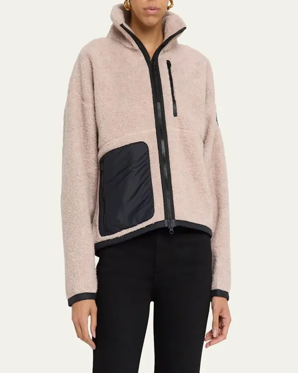 Canada Goose Simcoe Fleece Zip-up Jacket - Lucent Rose