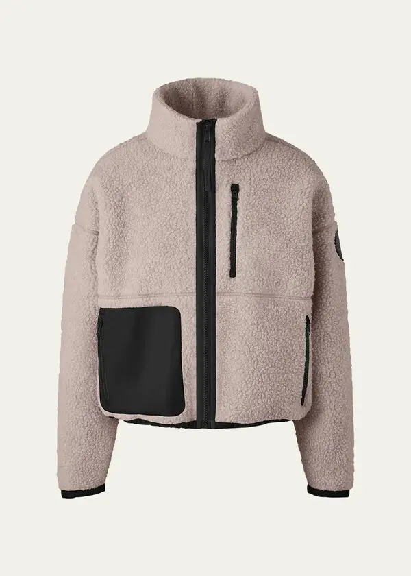 Canada Goose Simcoe Fleece Zip-up Jacket - Lucent Rose