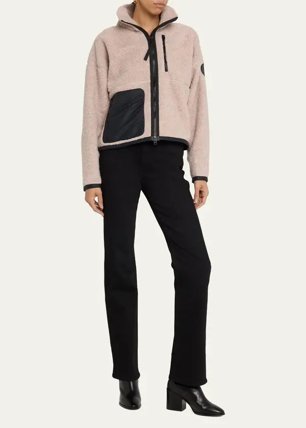 Canada Goose Simcoe Fleece Zip-up Jacket - Lucent Rose