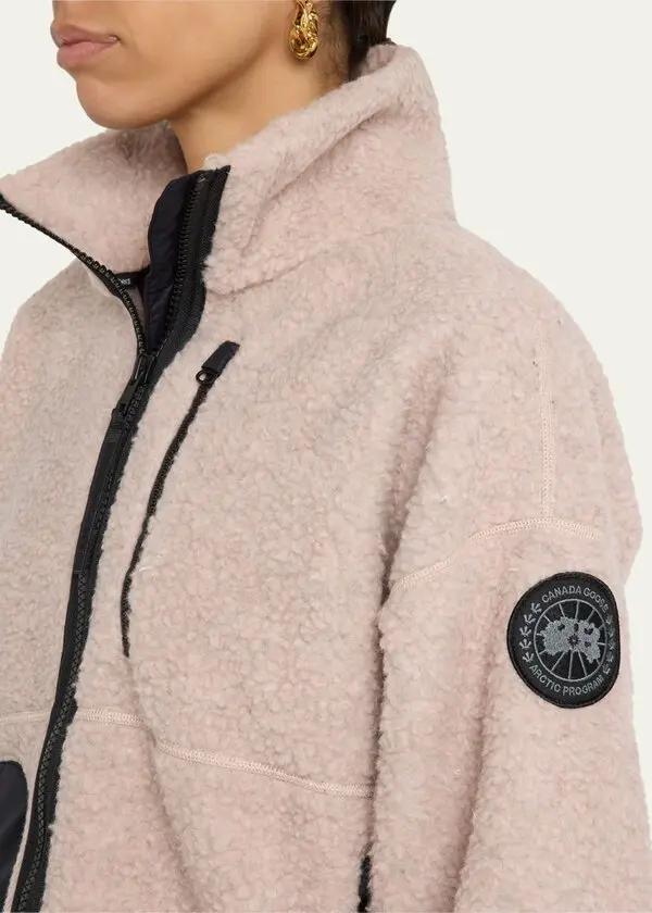 Canada Goose Simcoe Fleece Zip-up Jacket - Lucent Rose