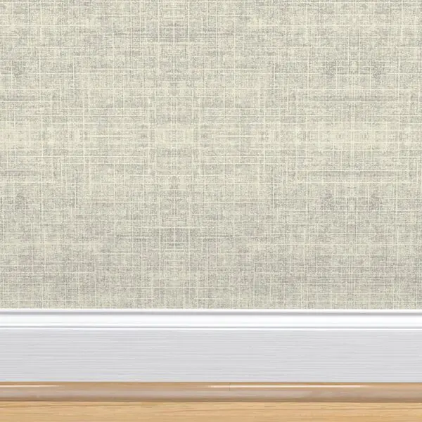 Spoonflower Linen Tweed Gray Ivory Texture 100% Natural Sisal Grasscloth Wallcovering