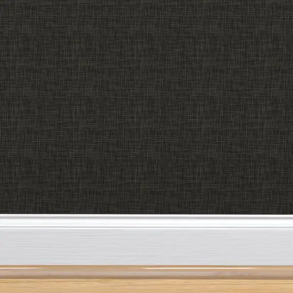 Spoonflower Black Shadow Warm Grey 100% Natural Sisal Grasscloth Wallcovering - Black,gray