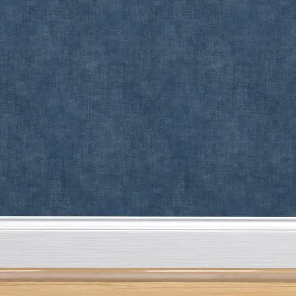 Spoonflower Blue Canvas Textured Solid Coordinate 100% Natural Sisal Grasscloth Wallcovering - Blue,gray,grey