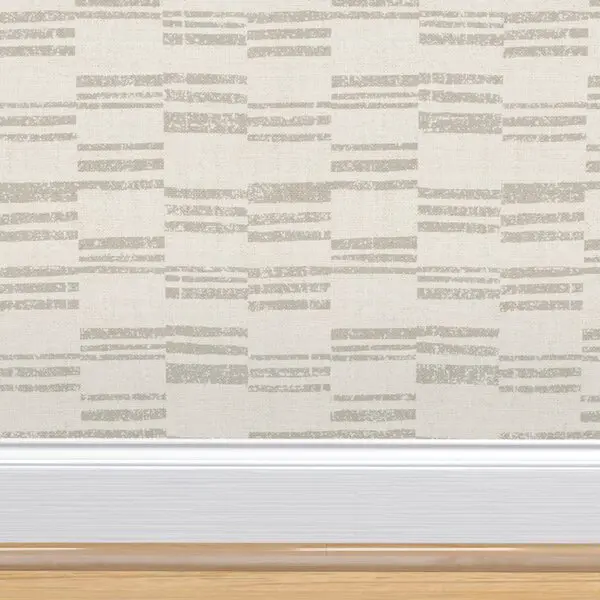 Spoonflower Aussi 100% Natural Sisal Grasscloth Wallcovering