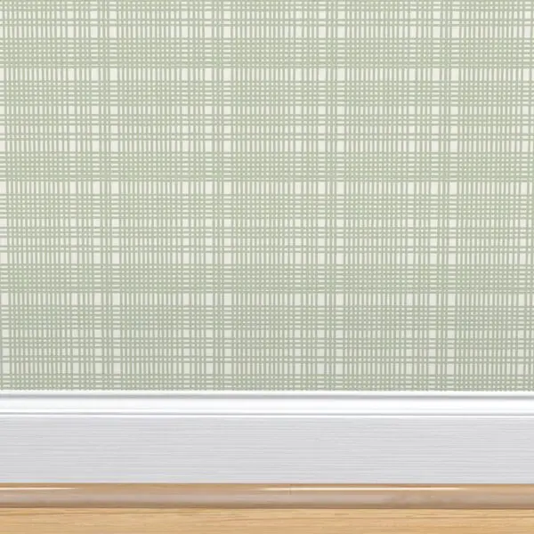 Spoonflower Loose Weave Light 100% Natural Sisal Grasscloth Wallcovering