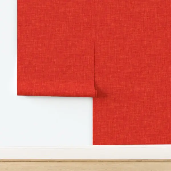 Spoonflower Linen Custom Pre-pasted Wallpaper