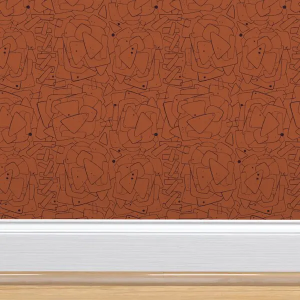 Spoonflower Linkinto Halloween Color 100% Natural Sisal Grasscloth Wallcovering