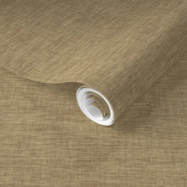 Spoonflower Simple Plain Beige Solid Custom Pre-pasted Wallpaper - Beige,brown