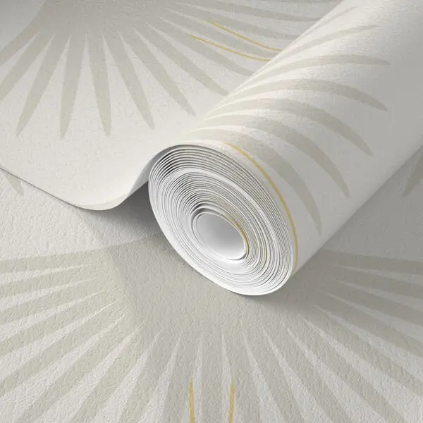 Spoonflower Bird Nature Modern Art Deco Swans Custom Pre-pasted Wallpaper