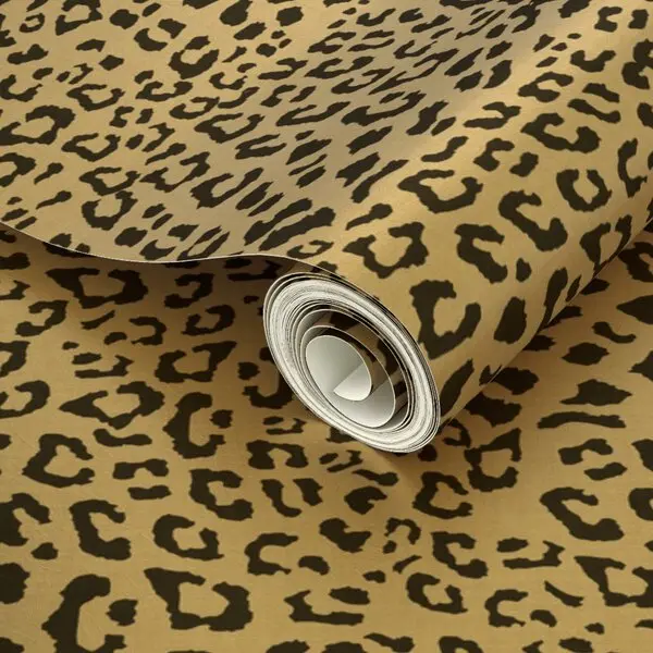 Spoonflower Black And White Animal Wild Jungle Tropical Wallpaper