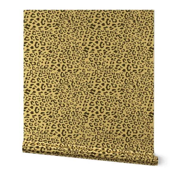 Spoonflower Black And White Animal Wild Jungle Tropical Wallpaper