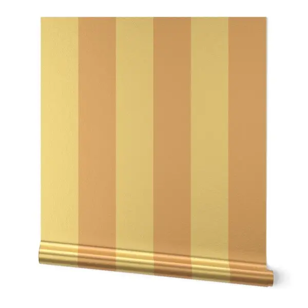Spoonflower Spring Easter Vertical Stripes Cotton Candy Color Custom Pre-pasted Wallpaper