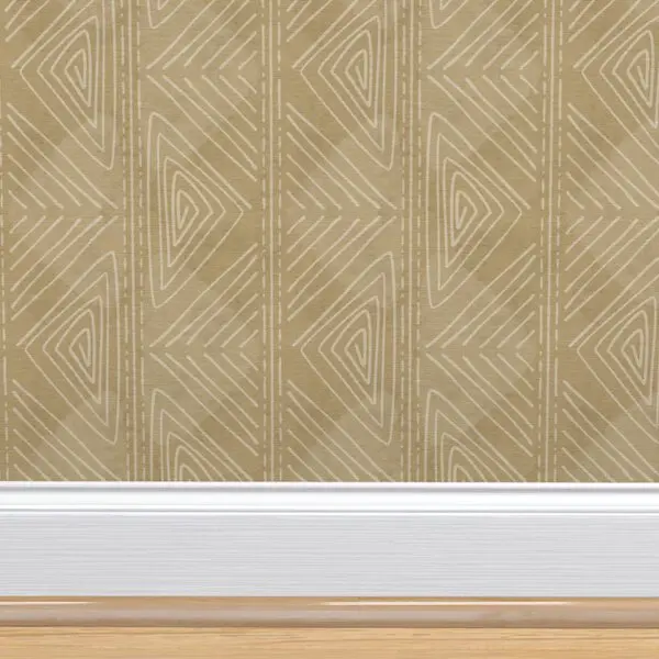 Spoonflower Memphis Sand 100% Natural Sisal Grasscloth Wallcovering