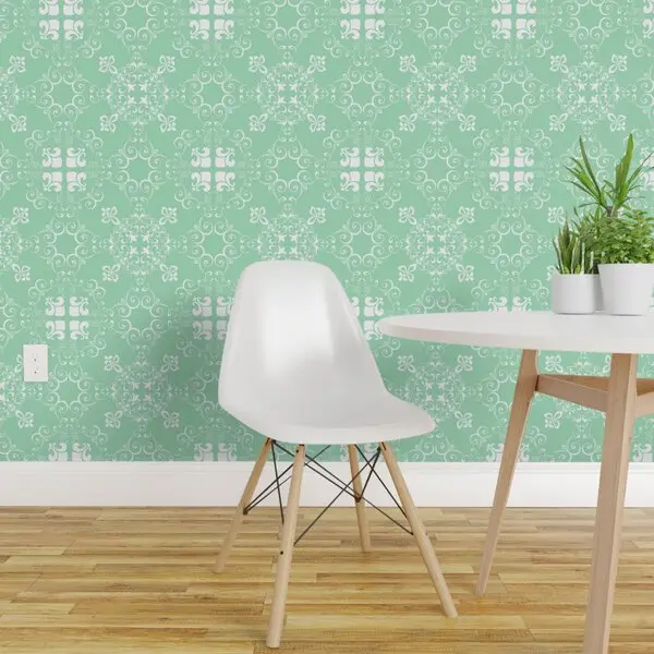 Spoonflower Moroccan Traditional Wallpaper