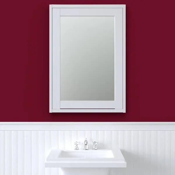Spoonflower Burgundy Solid Wine Plain Custom Removable Wallpaper - Red