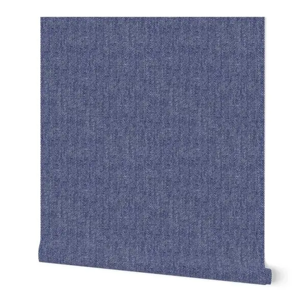 Spoonflower Pattern 100% Natural Sisal Grasscloth Wallcovering