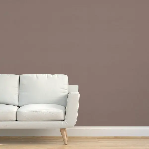 Spoonflower Mocha Ii 100% Natural Sisal Grasscloth Wallcovering - Brown