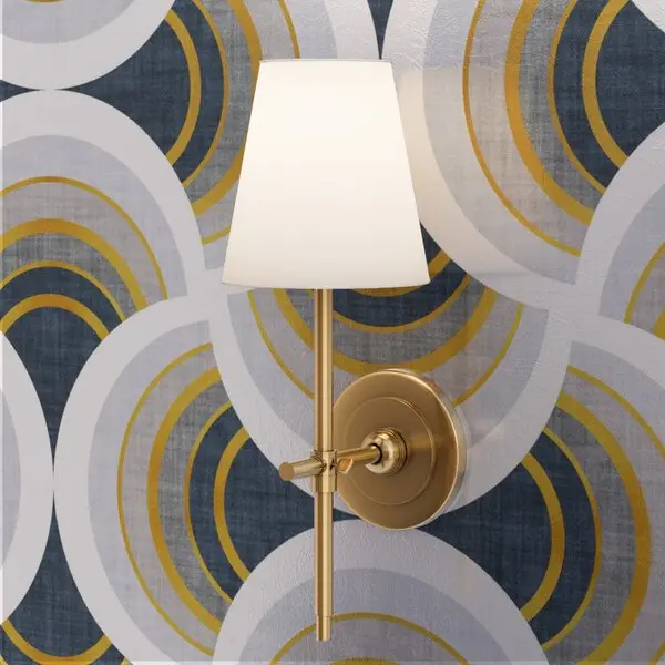 Spoonflower Vintage Retro Geometric Abstract Wallpaper Art Wallpaper
